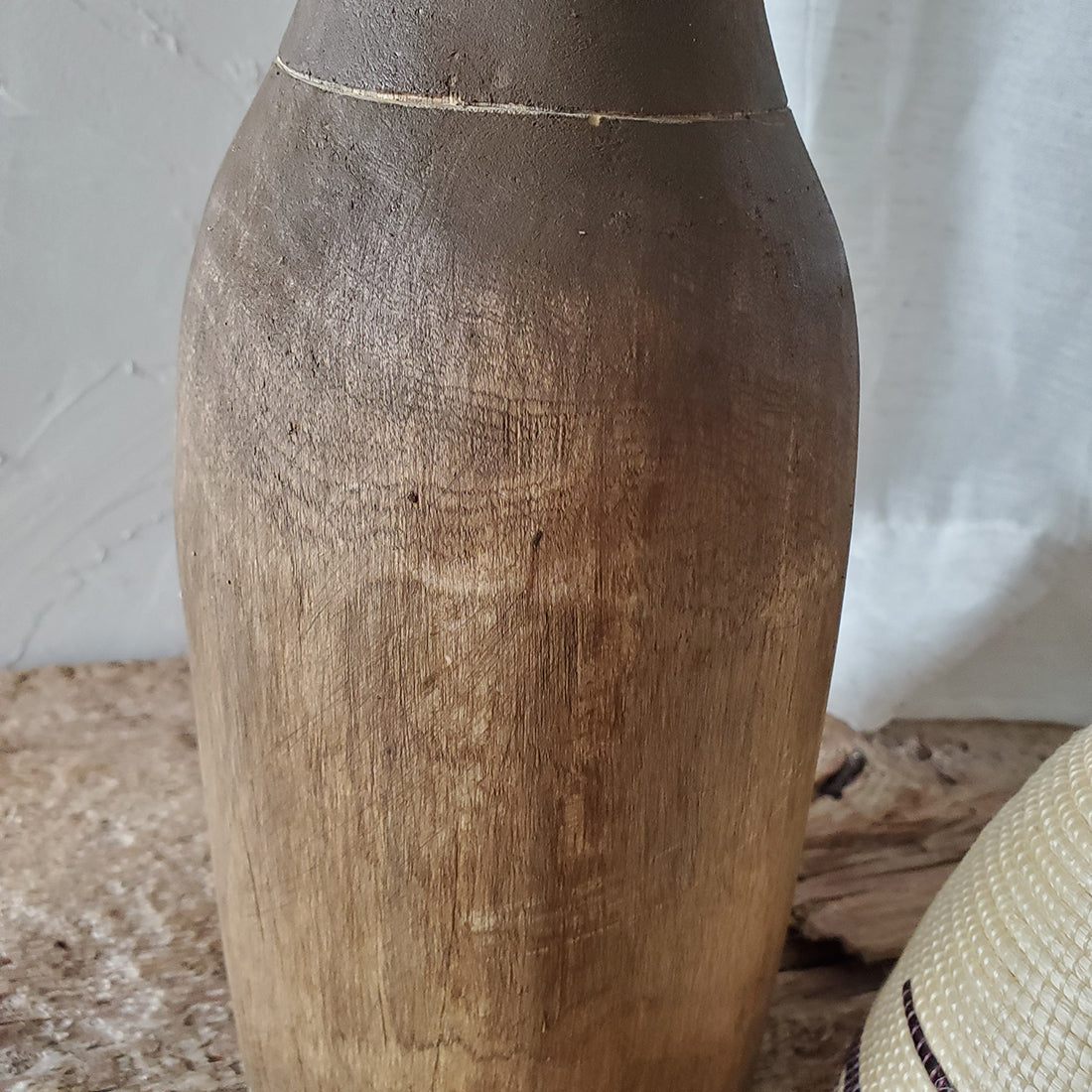 Hand Carved African Jar with Topper – koa kaya