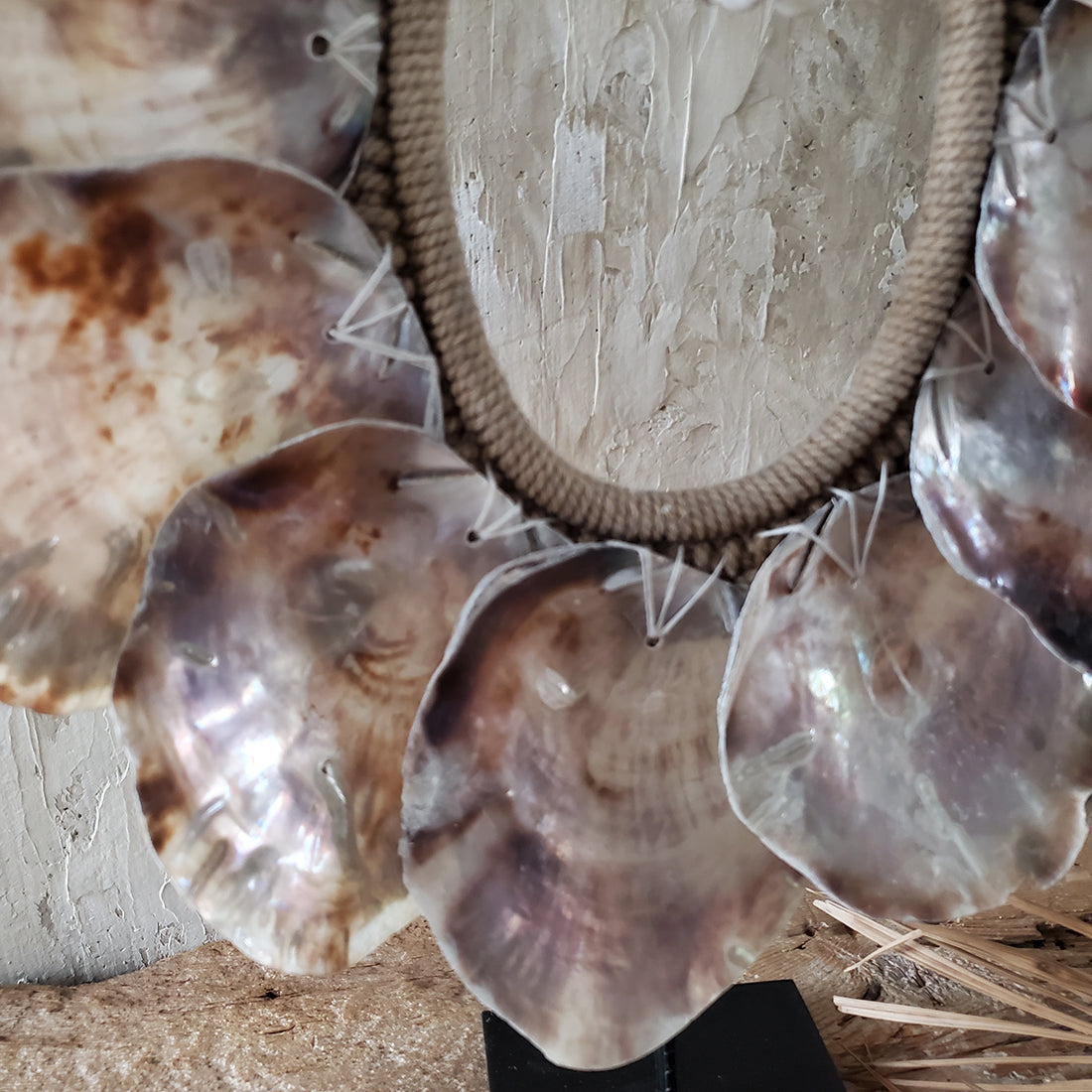 Large Shell Necklace on stand – koa kaya