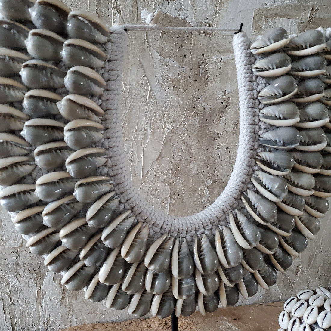 Large Shell Necklace on Stand - Handmade from Bali No 2 – koa kaya