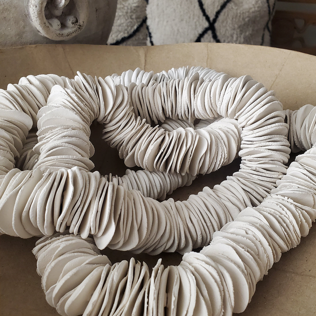 Handmade Clay Garland – koa kaya