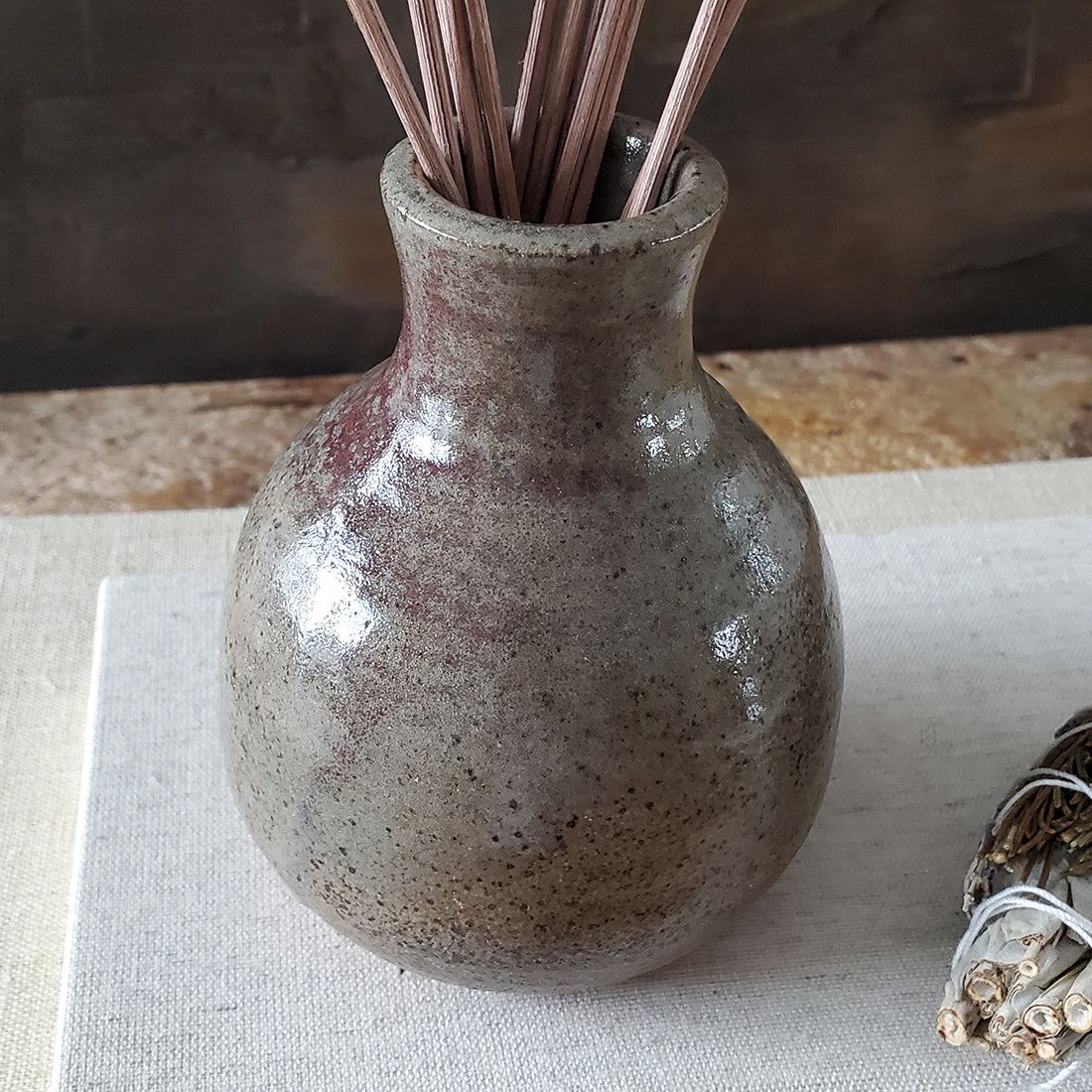 Mini Vintage Pottery Vase | 03 – koa kaya